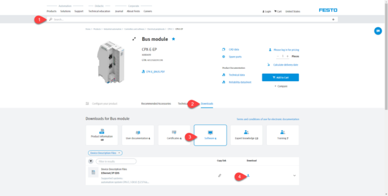 Reading and Writing IO-Link Parameters on a CPX-E on a Rockwell PLC ...